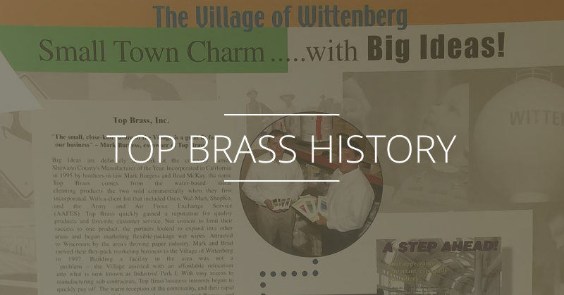 Top Brass Inc. - Top Brass - History